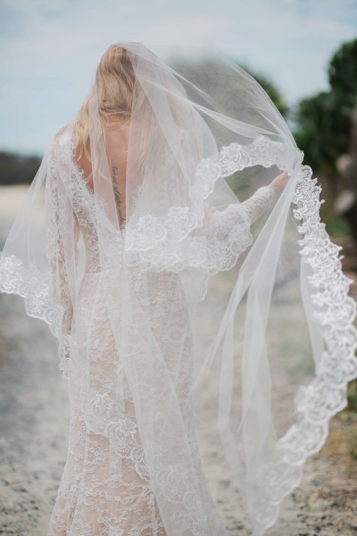 Goddess By Nature Sample sale veil Collections